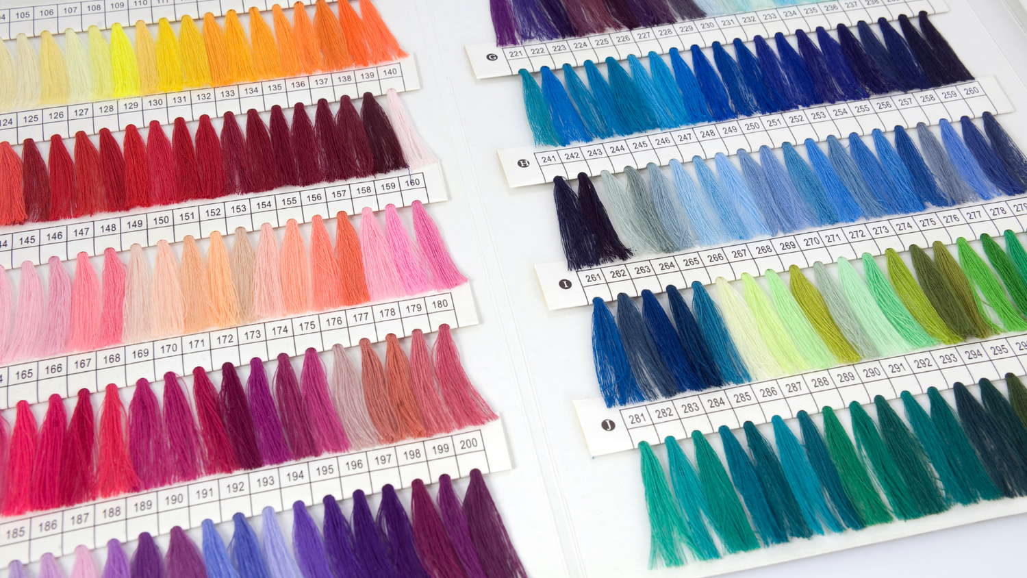 DMC to Anchor Threads Conversion Chart | The Fresh Cross Stitch