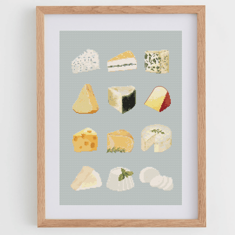 Food Cross Stitch Patterns | The Fresh Cross Stitch