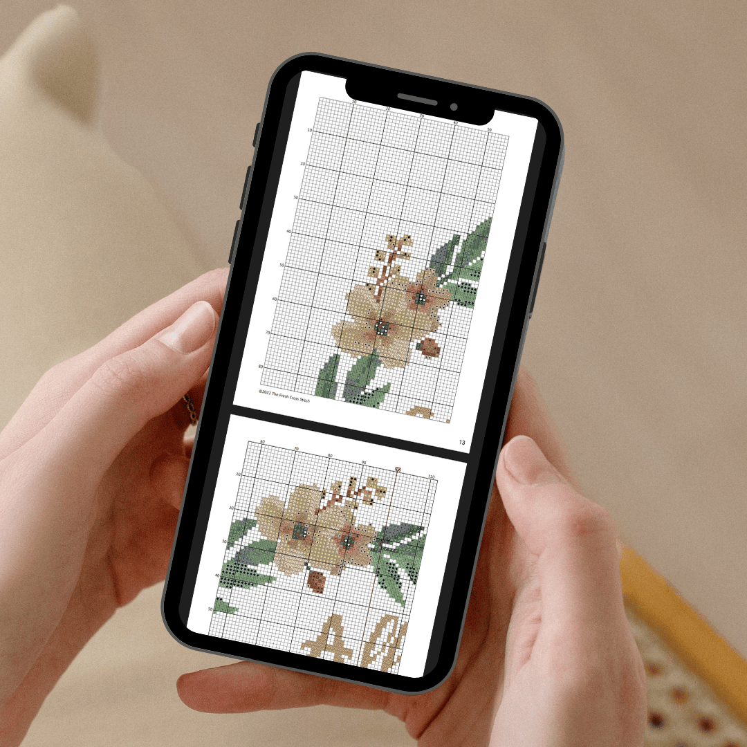 The Bridgertons Cross Stitch Pattern | The Fresh Cross Stitch