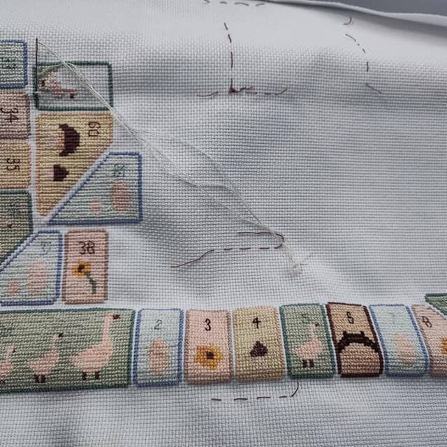 The Bridgertons Cross Stitch Pattern | The Fresh Cross Stitch