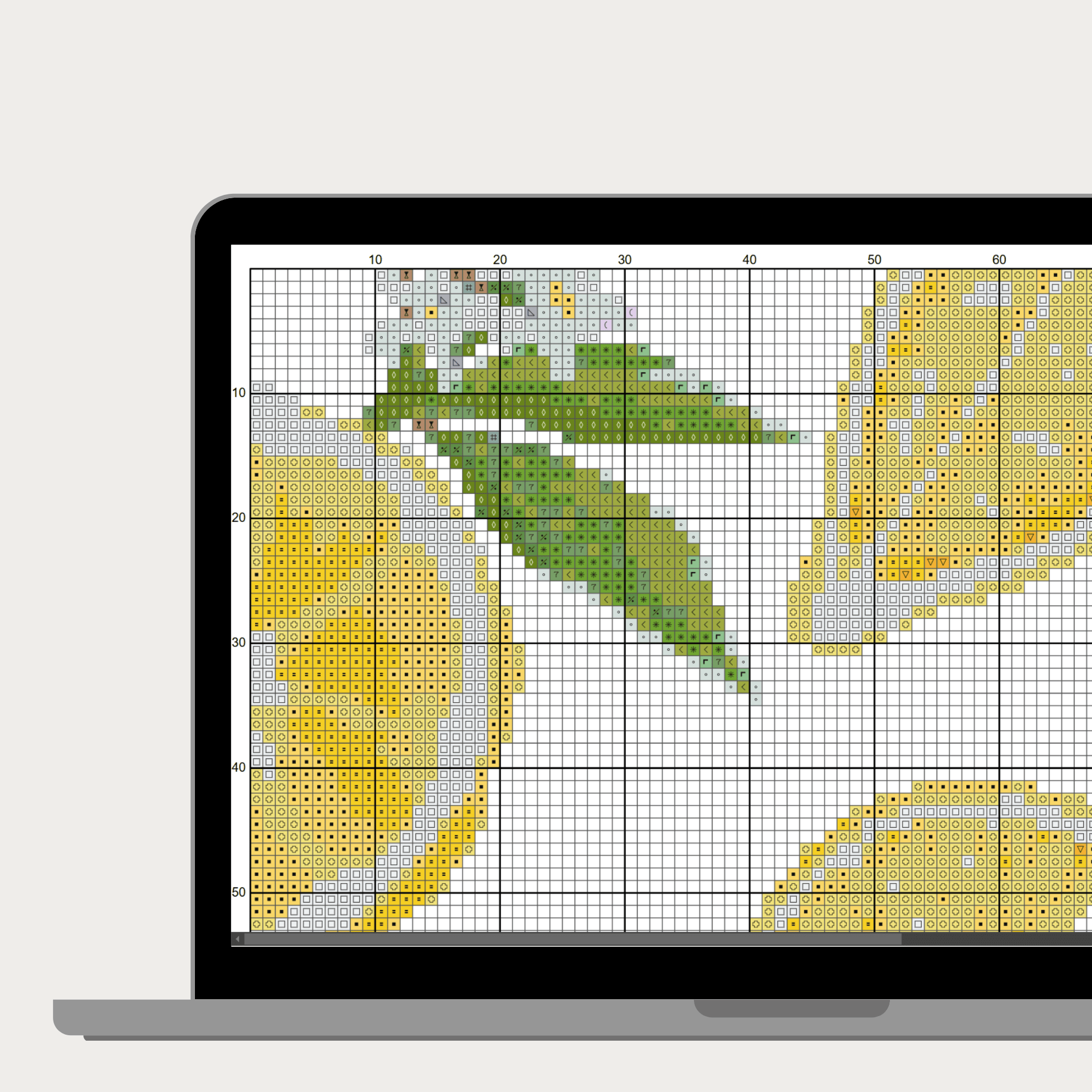 Toast Poster Cross Stitch Pattern | The Fresh Cross Stitch